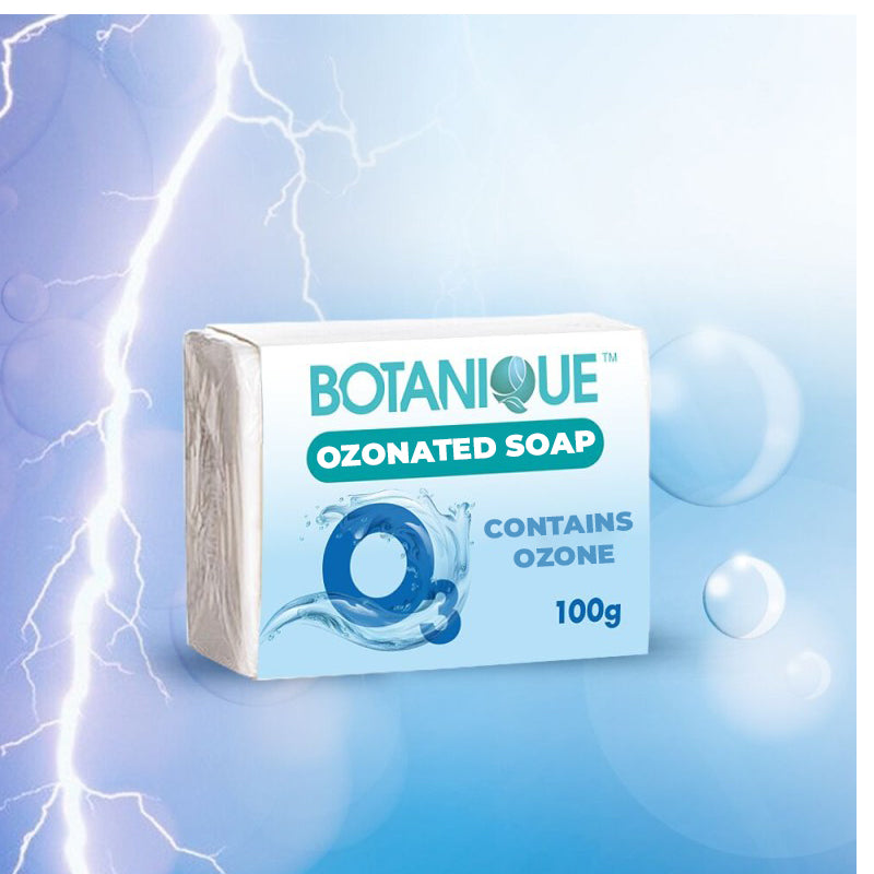 BOTANIQUE Ozonated Olive Oil Soap - Natural Antibacterial Cleansing Bar ...